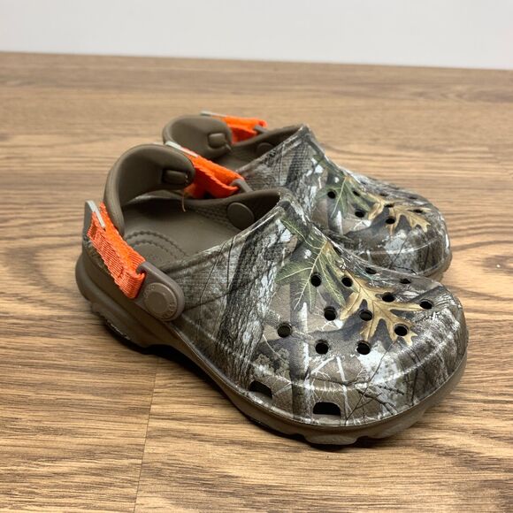 CROCS | Shoes | Crocs Classic Realtree Camo Kids Clogs Asst Toddlerbaby ...